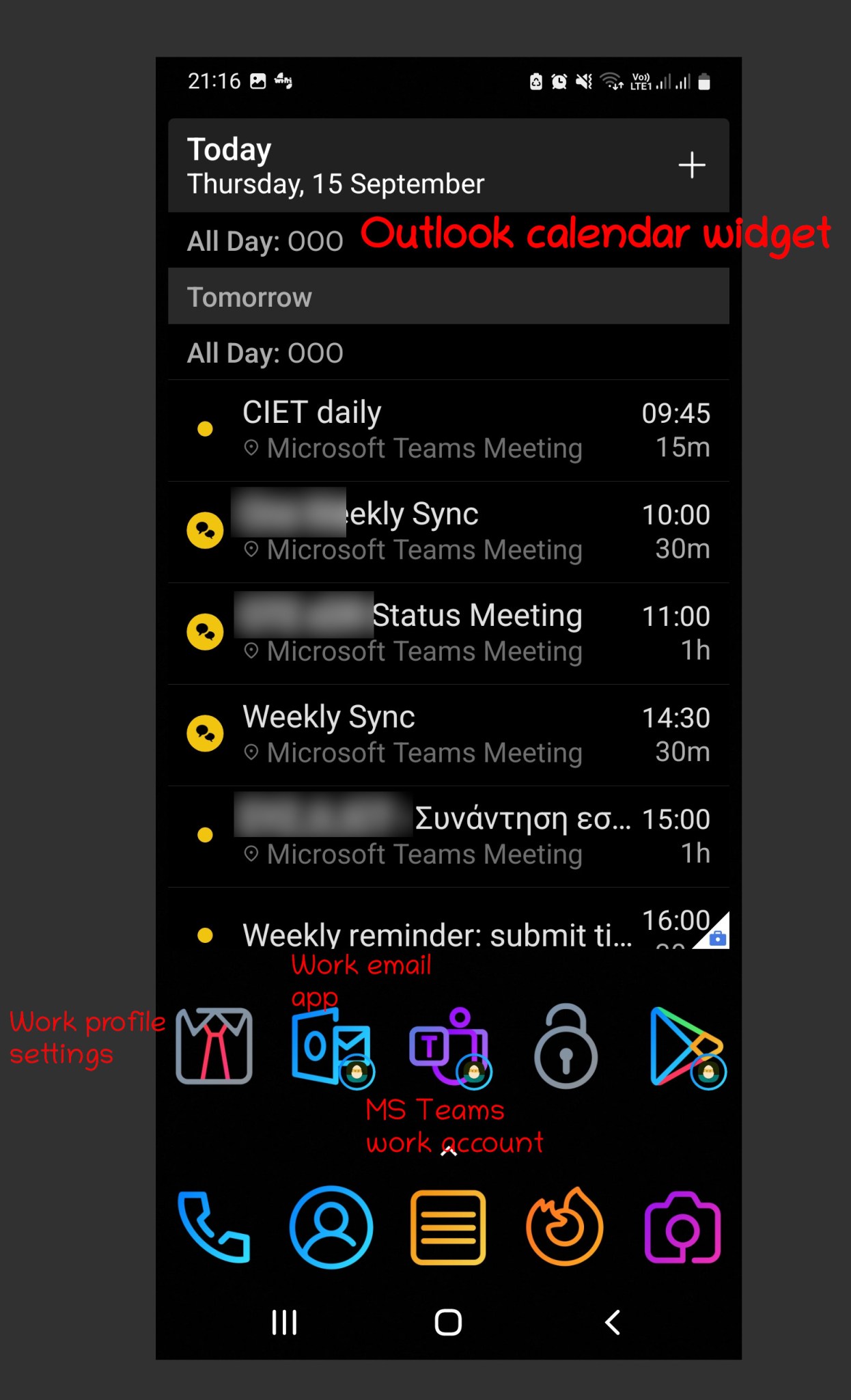 My Android work profile setup – George's Techblog